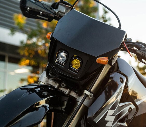 First Look: Baja Designs Dual S1 Headlight Kit For The Suzuki DR & DRZ ...