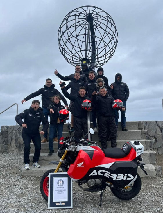 Honda Monkey Breaks World Record Covering 4,183 Km On Single Tank - ADV ...