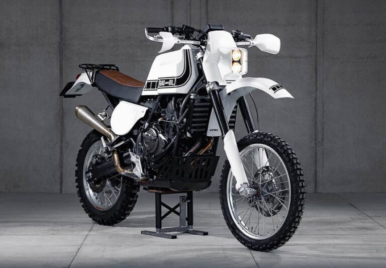 Wrecked Tenere 700 Gets A Second Life As A Dakar-Inspired Machine - ADV ...
