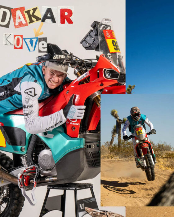 Mason Klein To Race Dakar 2025 With Kove Factory Rally Team - ADV Pulse