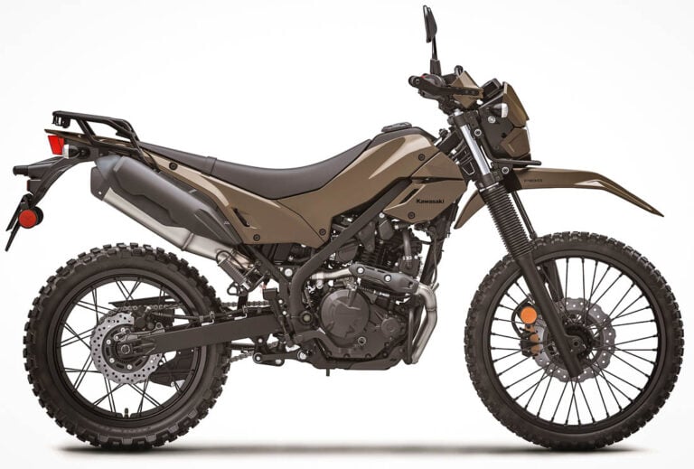 Kawasaki Unveils New KLX230 Sherpa S and DF Dual Sport Models - ADV Pulse